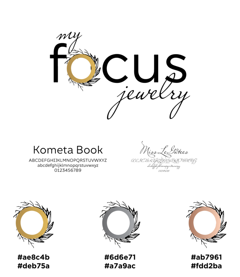 My Focus Jewelry Rebranding Campaign - Taylor Hieber