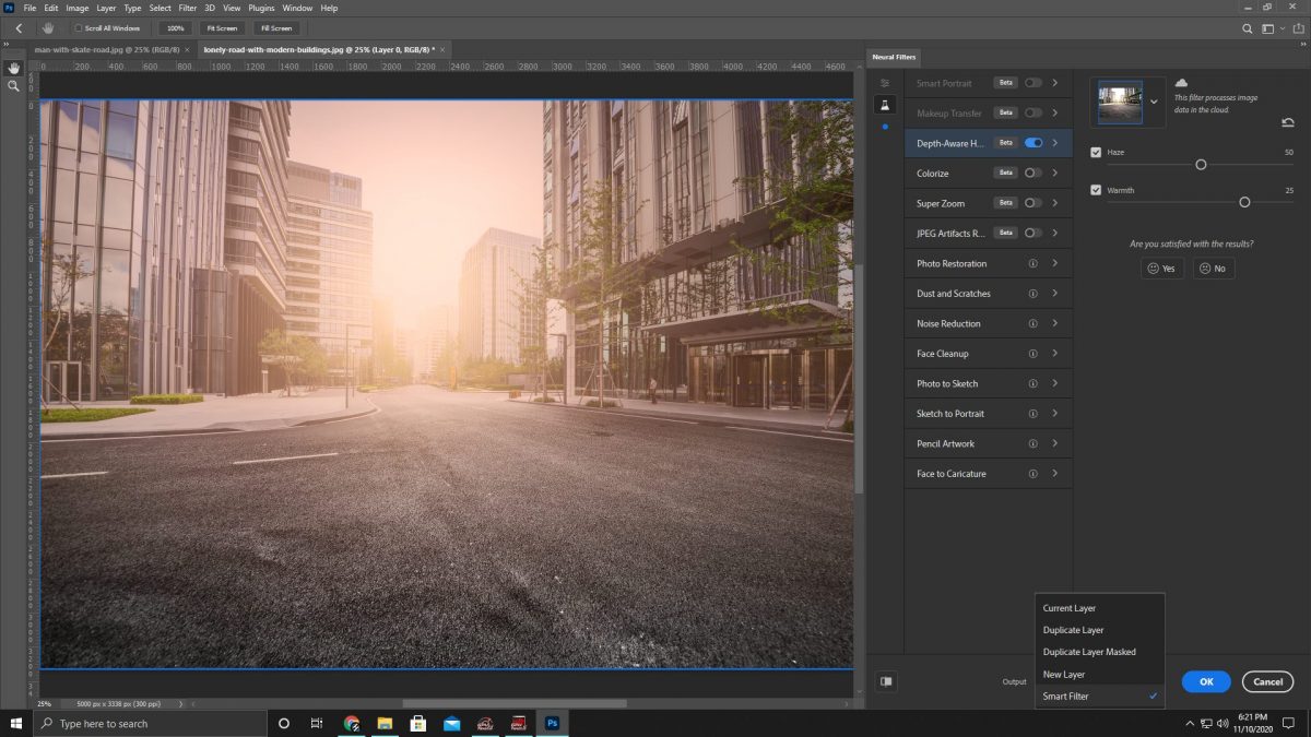 How to Add Haze with a Neural Filter | Adobe Photoshop Tutorial