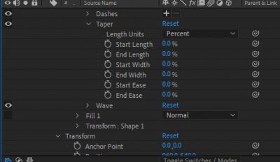 Tapered Shape Strokes in Adobe After Effects - Taylor Hieber - Video