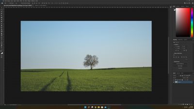What is the Landscape Mixer Neural Filter in Adobe Photoshop?